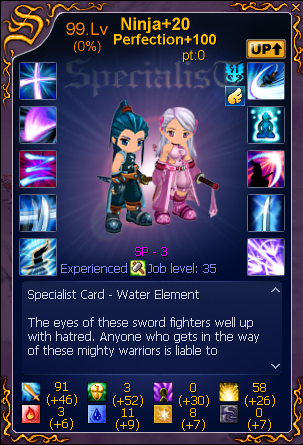 Nostale Dragonveil +20 Ninja Sp Card | Eytram