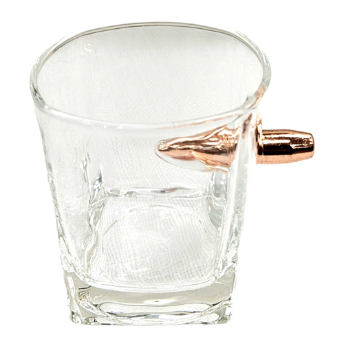 Last Man Standing Whisky Glass with Bullet - Exceptional Design and ...