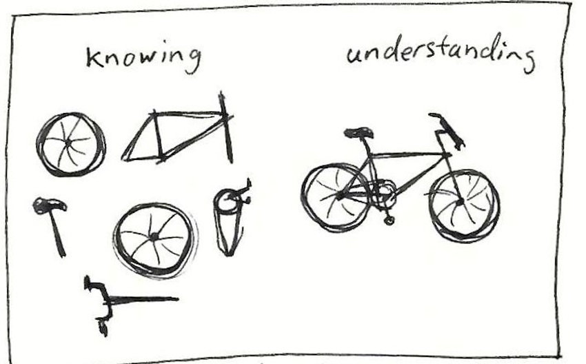 We know too much but understand too little! Knowing vs understanding
