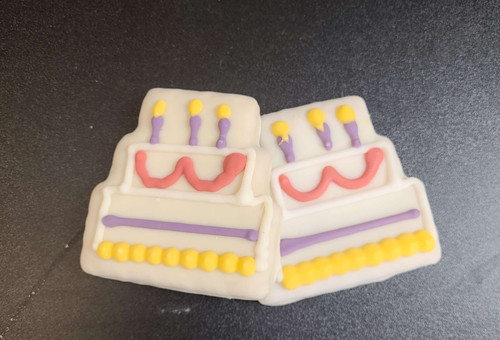 Bosco and Roxy's cake Cookie | Happy Tails London