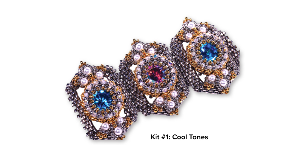 Cynthia Rutledge – Stained Glass Bracelet | SD Bead Society