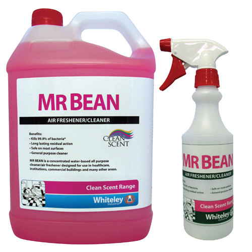 Whiteley Mr Bean Commercial Grade Disinfectant & Air Freshener (130047 ...