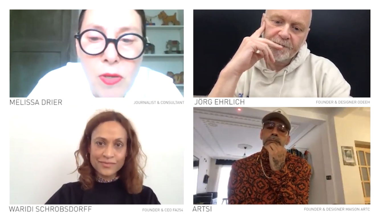 Melissa Drier mit Artsi, Jörg Ehrlich und Waridi Schrobsdorff