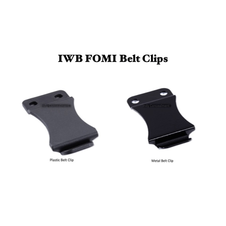 FOMI Belt Clips | Durable & Versatile Holster Clips - Indy Concealment