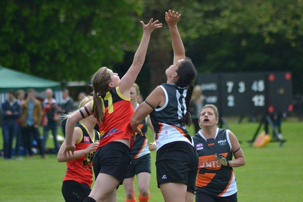 Celebrating 5 years of women's footy