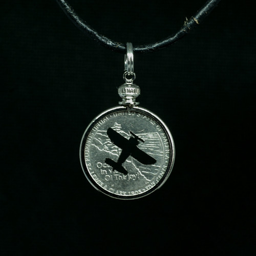 Airplane | Carved Coins