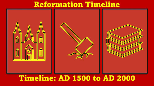 500 Years of Reformation Timeline | Mysite
