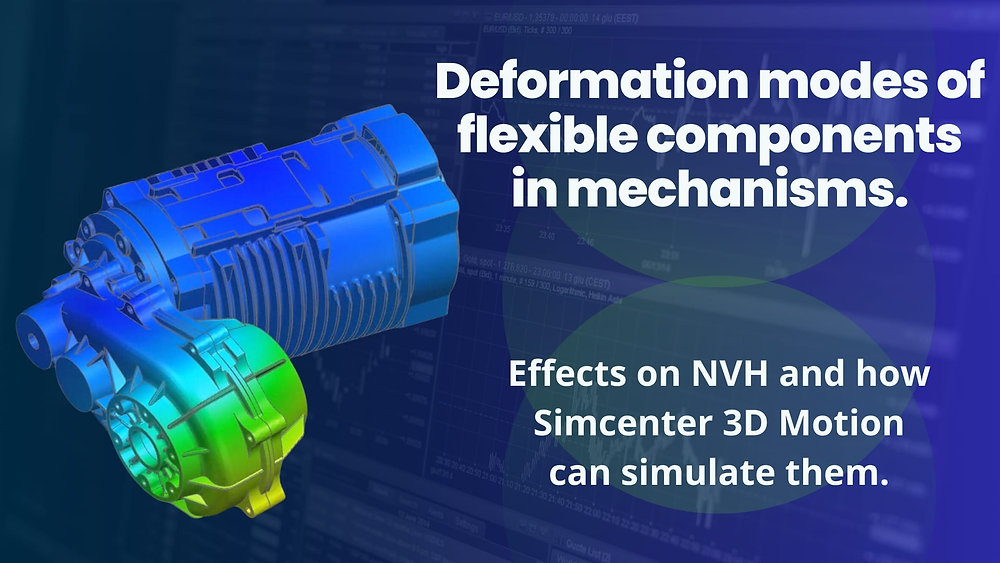 Deformation modes of flexible components in mechanisms