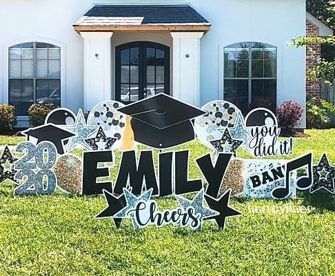 Super Size Grad Hat Graduation Sign | Sign Gypsies KY