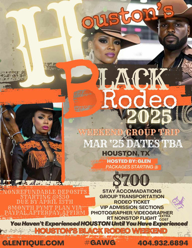 Houston's Black Rodeo Weekend 2025 | Glentique.com