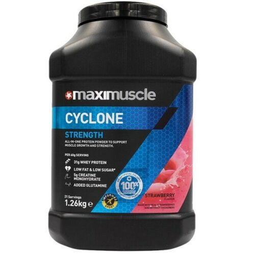 Maximuscle Cyclone Protein Powder 1.26kg | JSN Nutrition