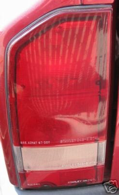 Tail light, Left Rear, Tracker | My Site