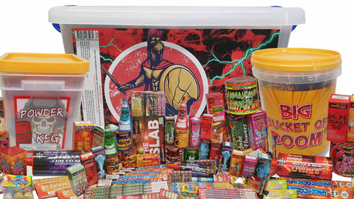 Firework Buckets | Pyro Company FWKS