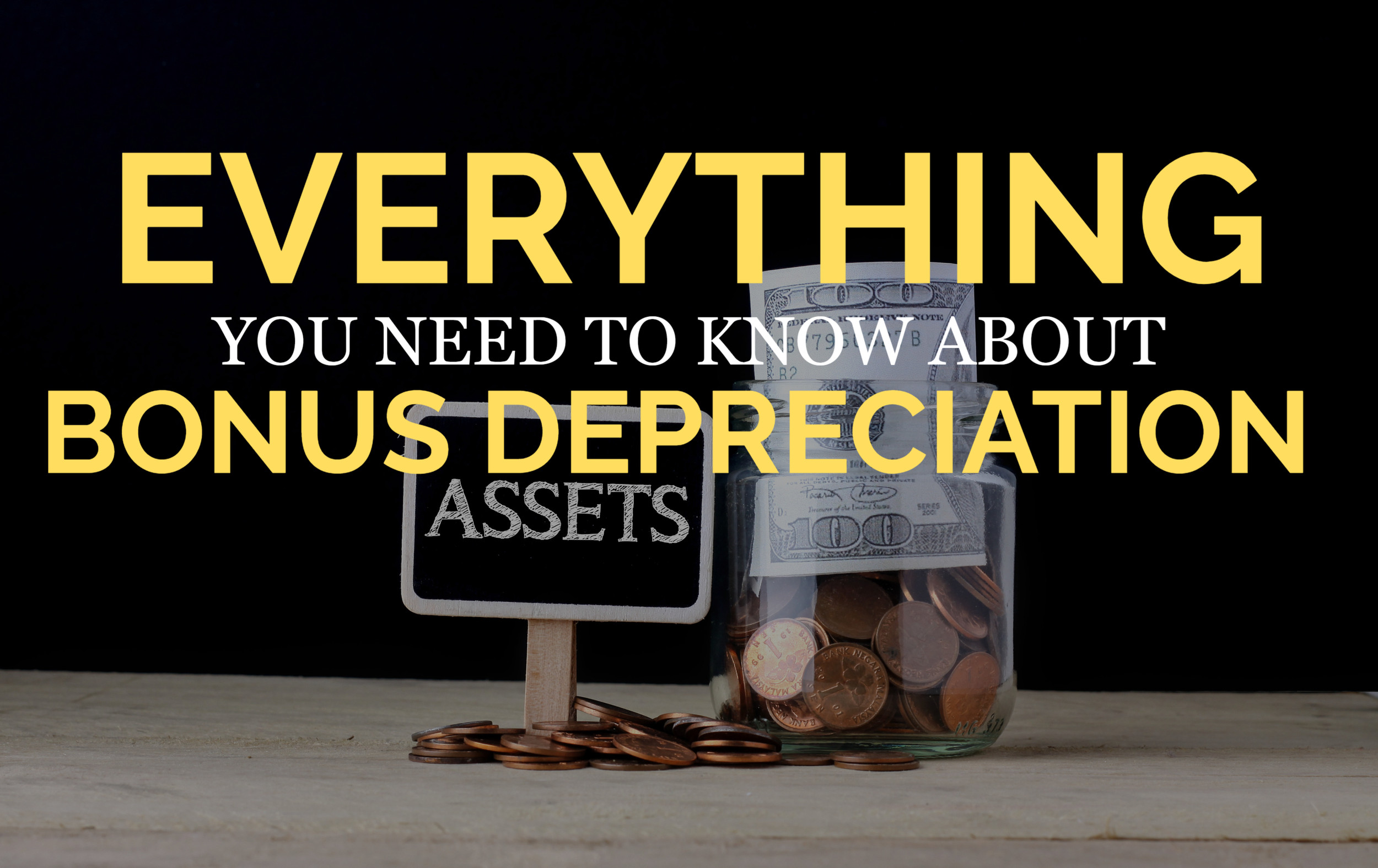 How do changes in bonus depreciation affect my asset purchases?