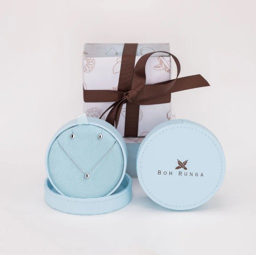 Boh Runga Jewellery tara iti gift set to support endangered species