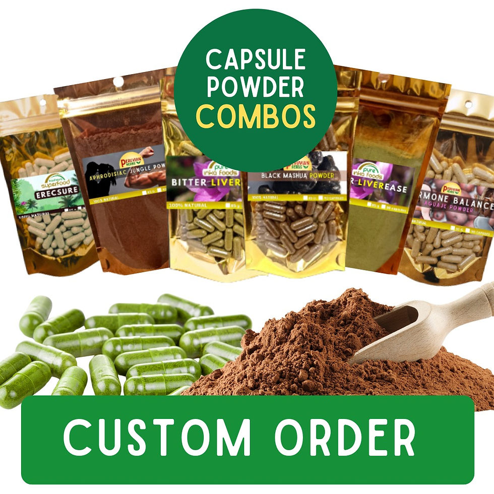 Mix 30 Packs (Powder+ Capsules) - Free Shipping | Pure Inka Foods