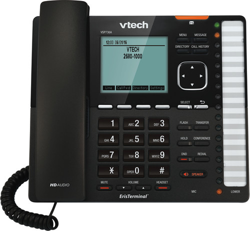 VTech VSP736A ErisTerminal SIP High End Feature Deskset | ktcomms