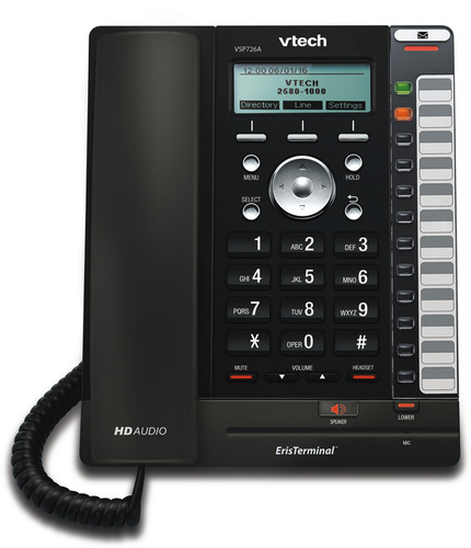 VTech VSP726A ErisTerminal SIP Mid Range Feature Deskset | ktcomms