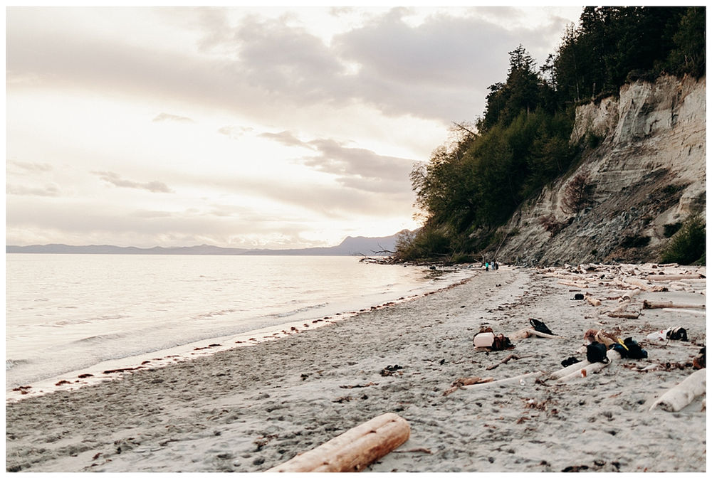 Intimate In-Home & Rocky Beach Adventure Engagement in British Columbia ...