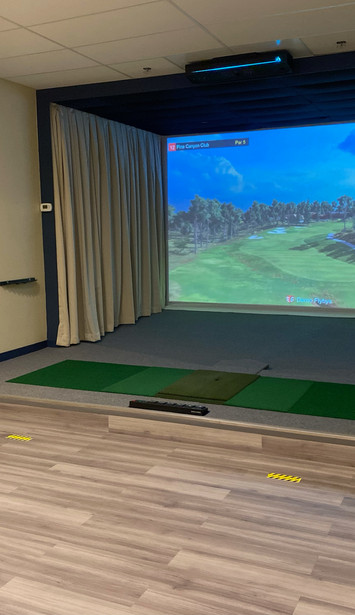 Play golf indoors all year round | Ballistic Indoor Golf in Calgary