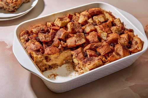 Amish Bread Pudding (Pan) | The Little Old Lady