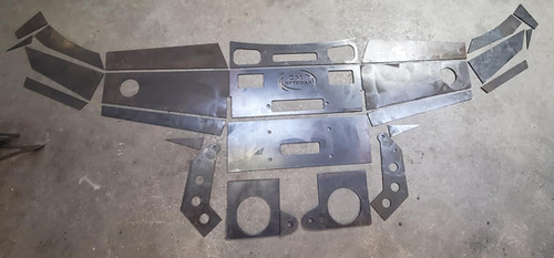 3Rd gen 4runner DIY front plate bumper | Country Mile Offroad