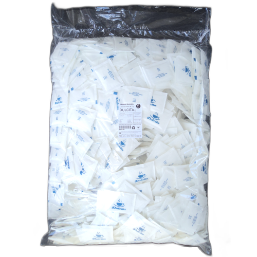Azúcar Porción Blanca 1000/ 5 g Dulcita | abastos