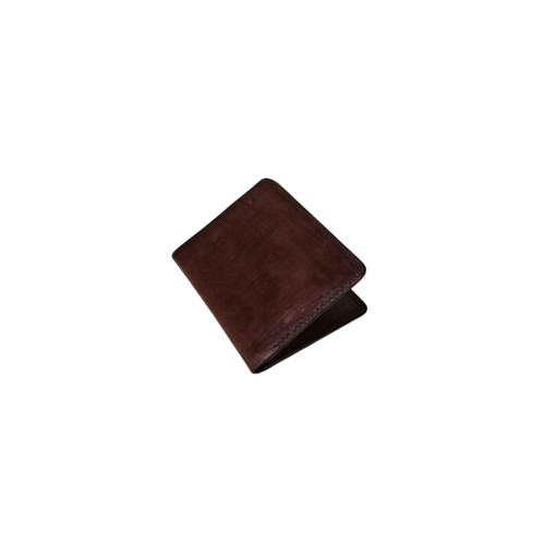 Michigander Dark Brown Leather Bi-fold Billfold Slimline Wallet ...
