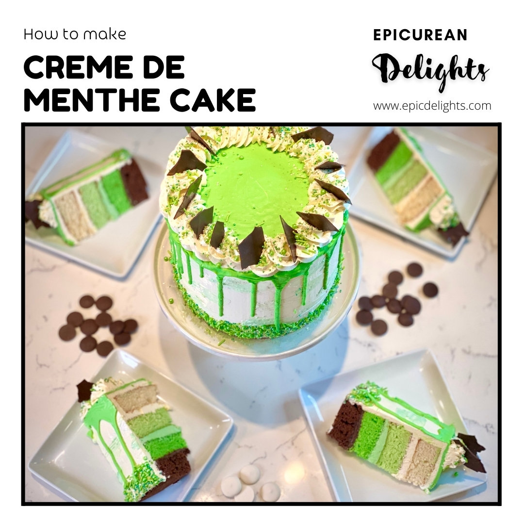 Creme de Menthe Cake