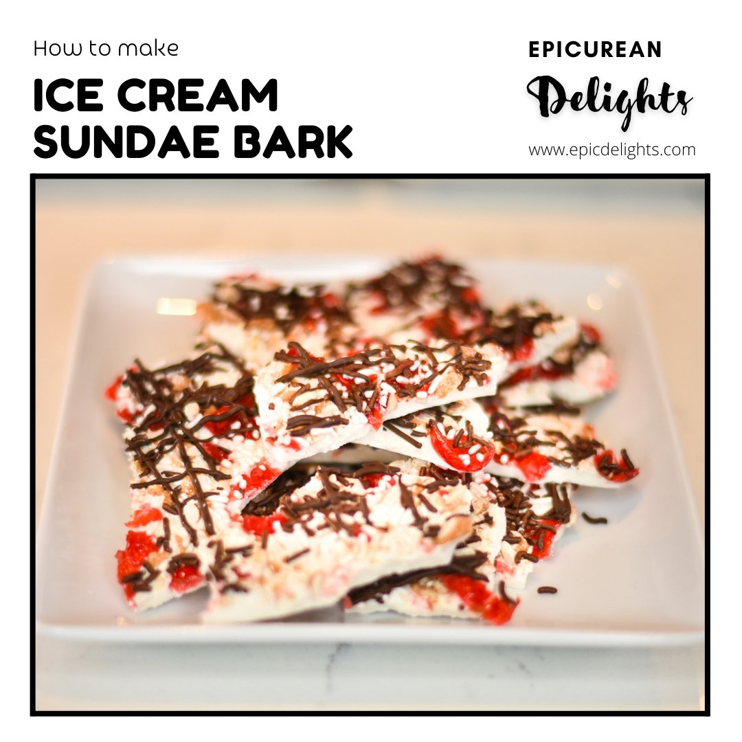 Ice Cream Sundae Bark