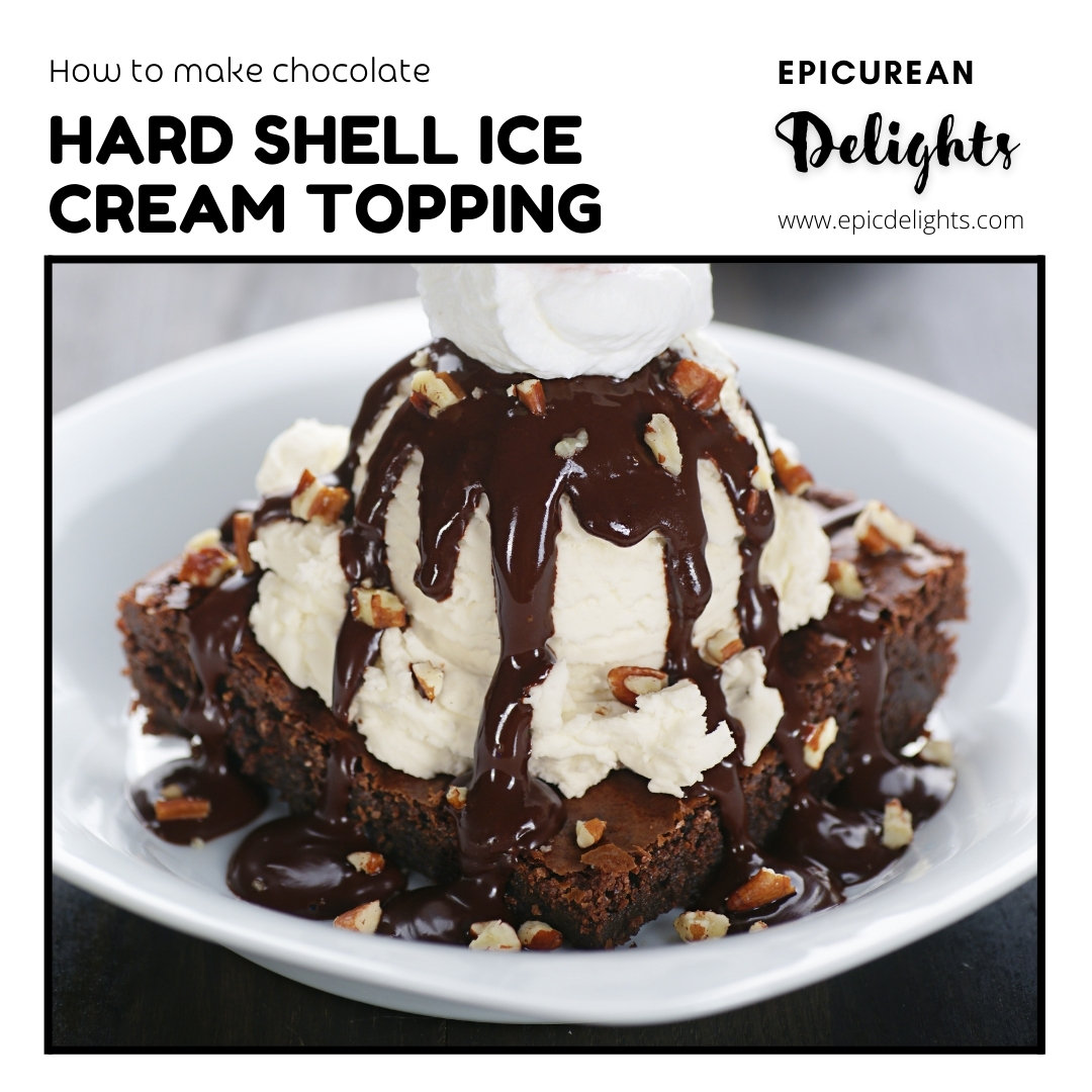 Hard Shell Chocolate Ice Cream Topping