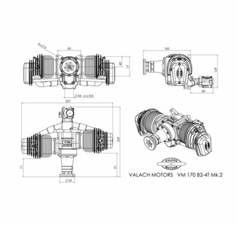 Valach Engines 4T | Sky Dream Hobby