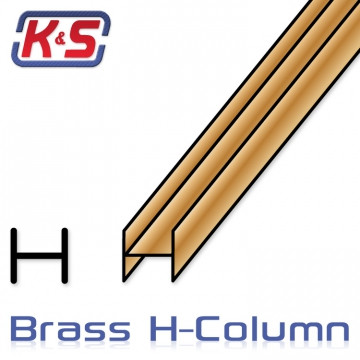 Brass H-Column 1.6x305mm | Sky dream hobby