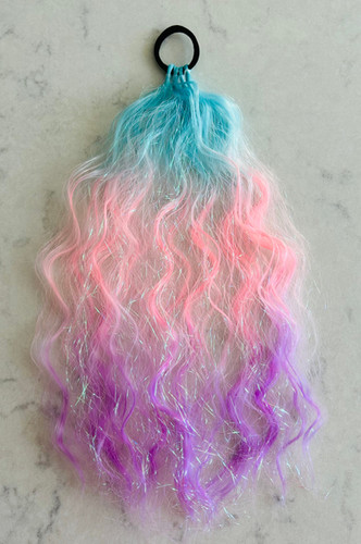 Mermaid Waves Mini Ponytail | Claire's Braid Bar