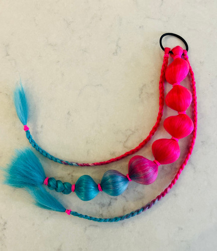 Colour Pop Bubble Braids | Claire's Braid Bar