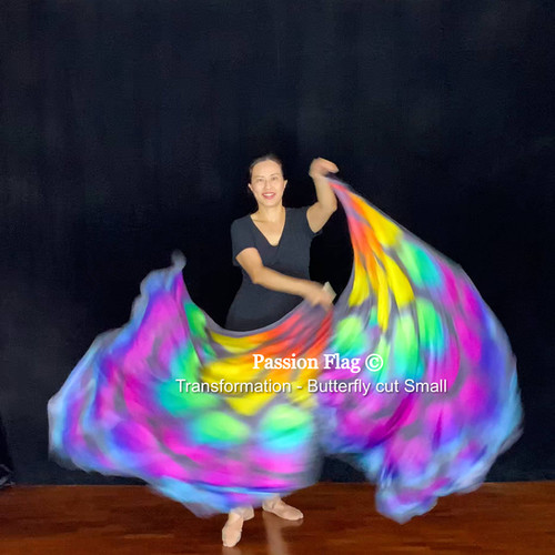 Transformation - Artisan Hand-painted Flags | Passionflag