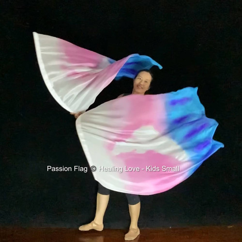 Healing Love - Small / Kids size Artisan Flags | Passionflag