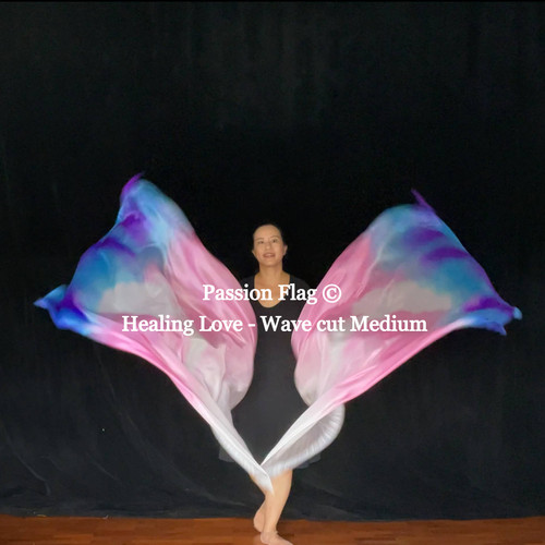 Healing Love - Artisan Hand-Painted Flags | Passionflag