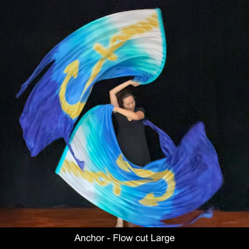 Anchor - Artisan Hand-Painted Flags | Passionflag