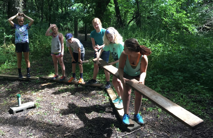 Stowe Heights Challenge Course | Des Moines Iowa