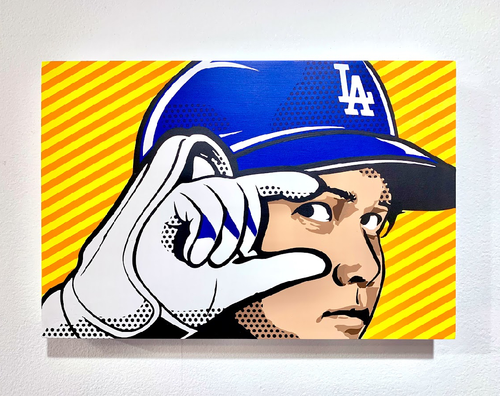 Joe Suzuki - “Lichenstein style - Ohtani” | krausegallery