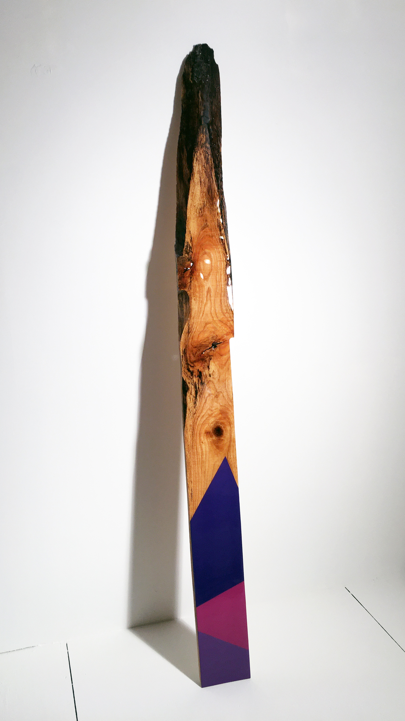 UV resin, wood, David E Peterson
