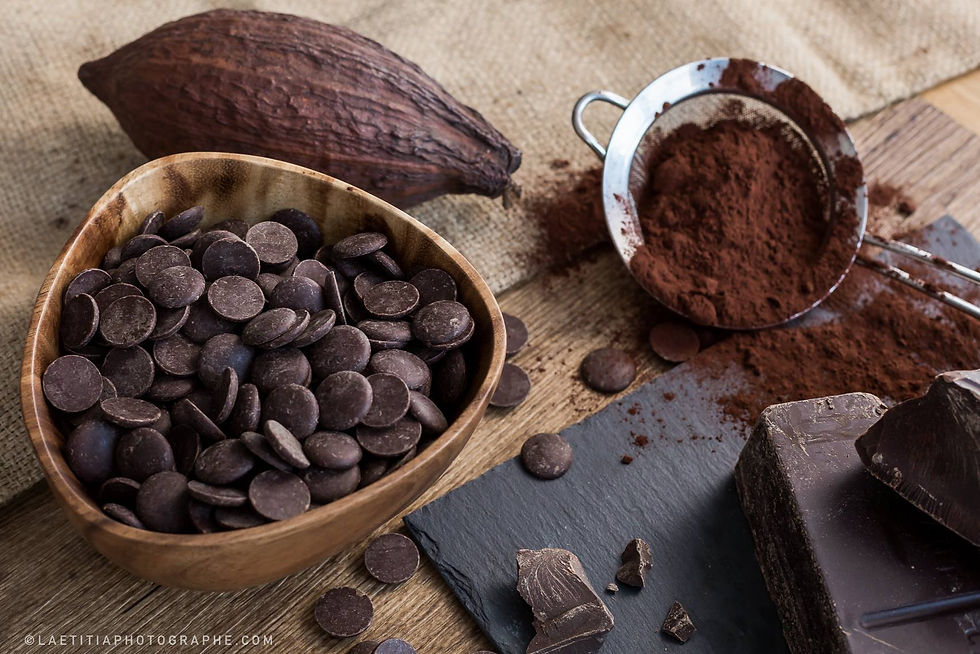 Virtues and nutritional values of dark chocolate