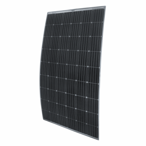 250W semi-flexible solar panel with rear junction box | Stoves And Solar