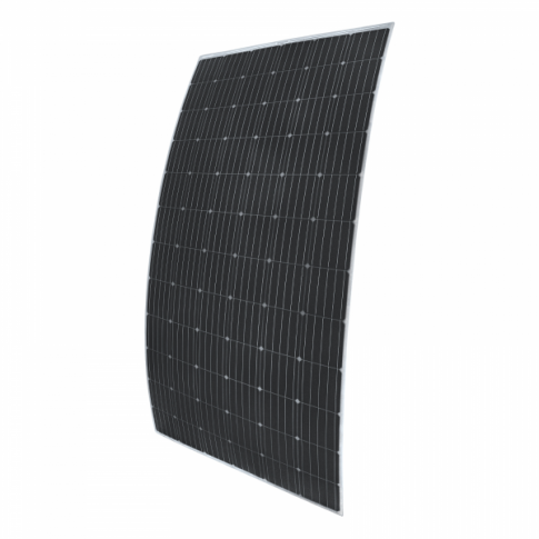 350W semi-flexible solar panel with rear junction box | Stoves And Solar