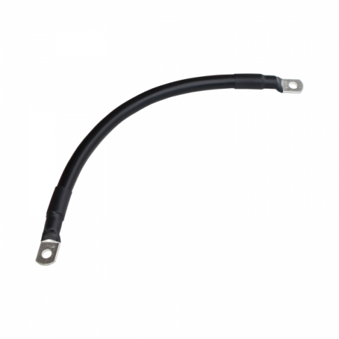 30cm 50mm2 heavy duty black battery cable | Stoves And Solar