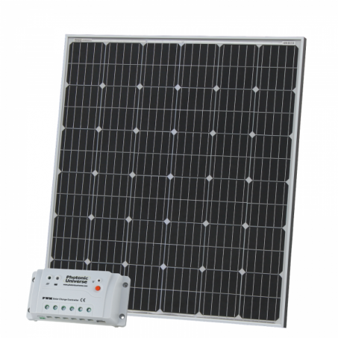 200W 12V solar charging kit with 20A controller and 5m cable | Stoves ...