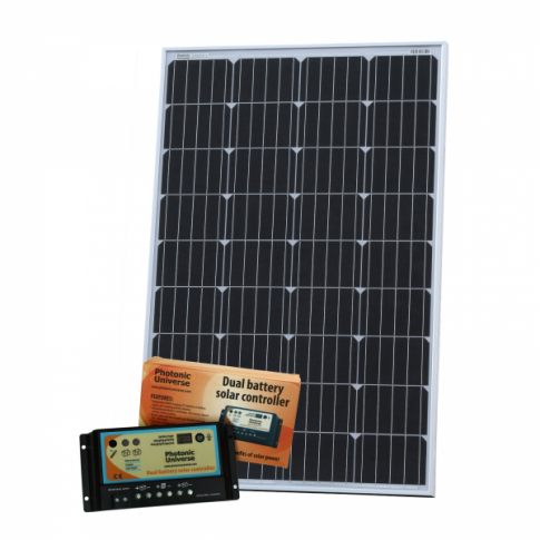 120W 12V dual battery solar kit | Stoves And Solar