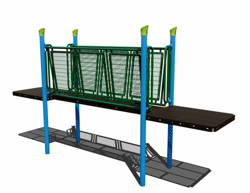 Funnel Bridge with Mesh Barriers | Let's Play Rec