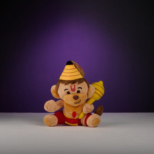 Baby Hanuman Plush Toy 15.24cm | Kesari